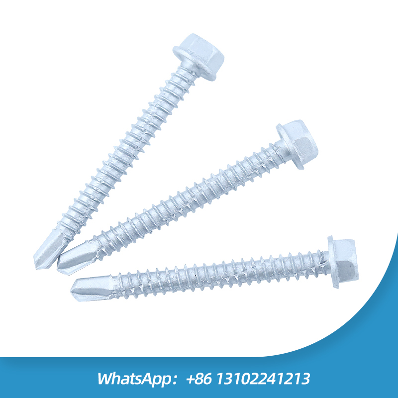 Dacromet Self Drilling Hex Head Screws Without Washer