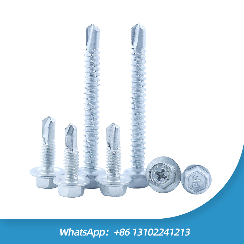 Dacromet Self Drilling Hex Head Screws Without Washer